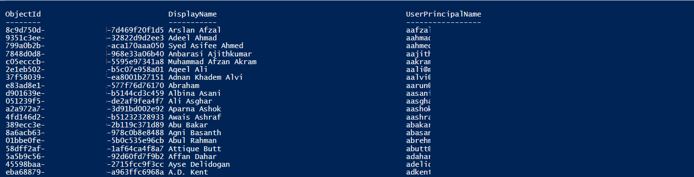 How To Find Azure Ad Users With Powershell Rizwan Ranjha