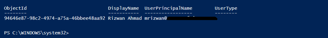 How To Find Azure Ad Users With Powershell Rizwan Ranjha