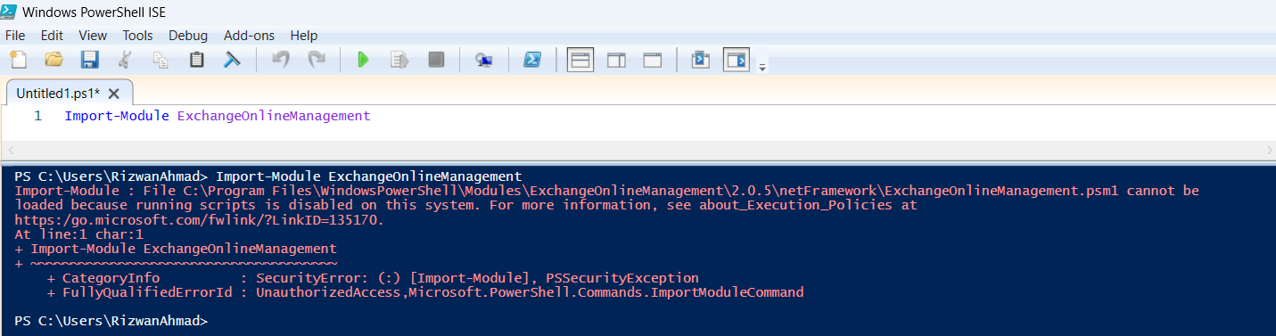 Execution Of Scripts Is Disabled On This System Powershell Rizwan Ranjha