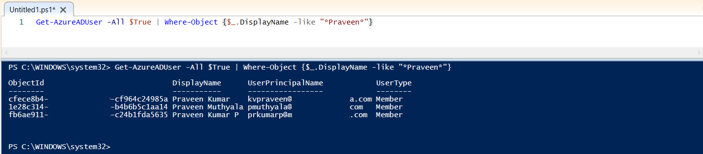 How To Find Azure Ad Users With Powershell Rizwan Ranjha