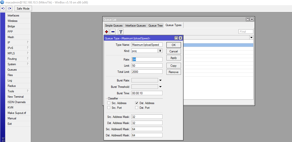 Limit Bandwidth to Per IP MikroTik | Rizwan Ranjha Limit Bandwidth to Per IP MikroTik | Rizwan Ranjha